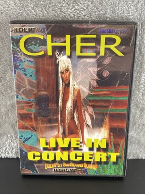 Cher: Live in Concert - DVD - Good Condition Region 1 NTSC 30309993499 ...