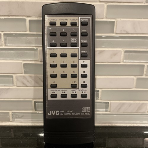 JVC Remote Control RM-SX207U Controller for XL-F207 -TESTED WORKING- | eBay