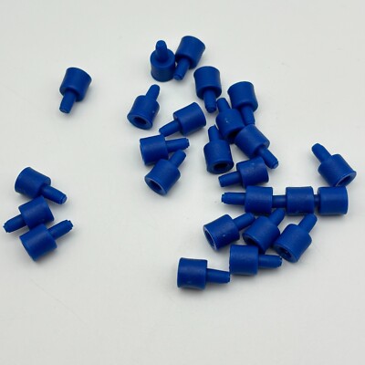 Electronic Battleship Advanced Mission 25 Blue Plastic Pegs 2000 ...