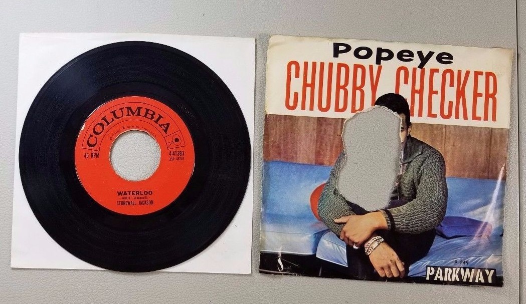 VINTAGE CHUBBY CHECKER PARKWAY 45 RECORD - RE3 | eBay
