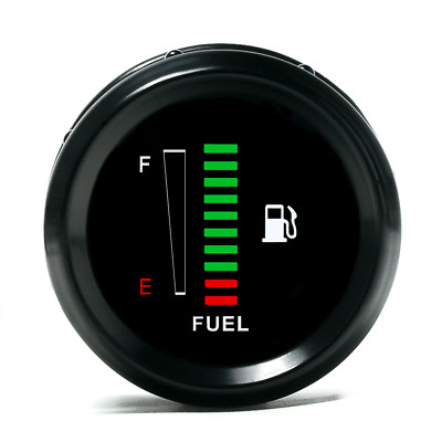 2" 52mm Universal Car Digital Display Fuel Level Gauge Meter With Fuel ...