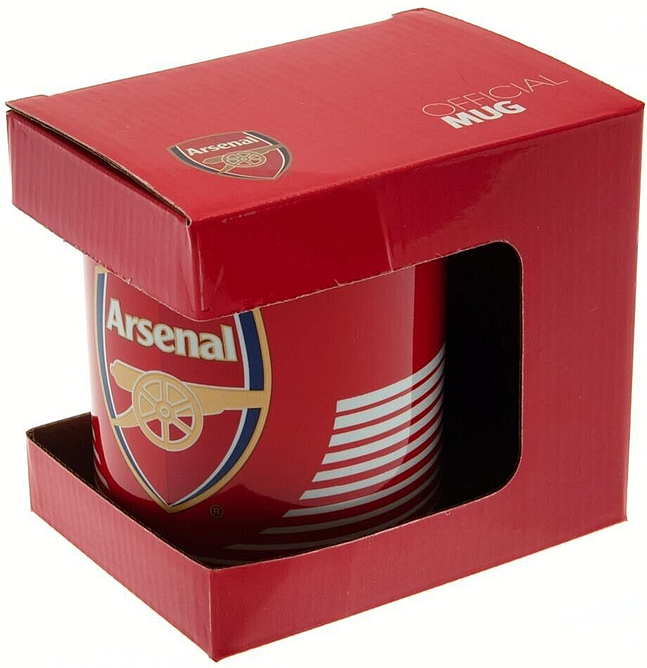 ARSENAL FC FOOTBALL TEA COFFEE MUG 11oz CERAMIC CLUB CREST CUP AFC GIFT ...