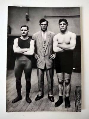 Paul Desoye Boxers Vintage Postcard Original La Belle Epoque #116 1890 ...
