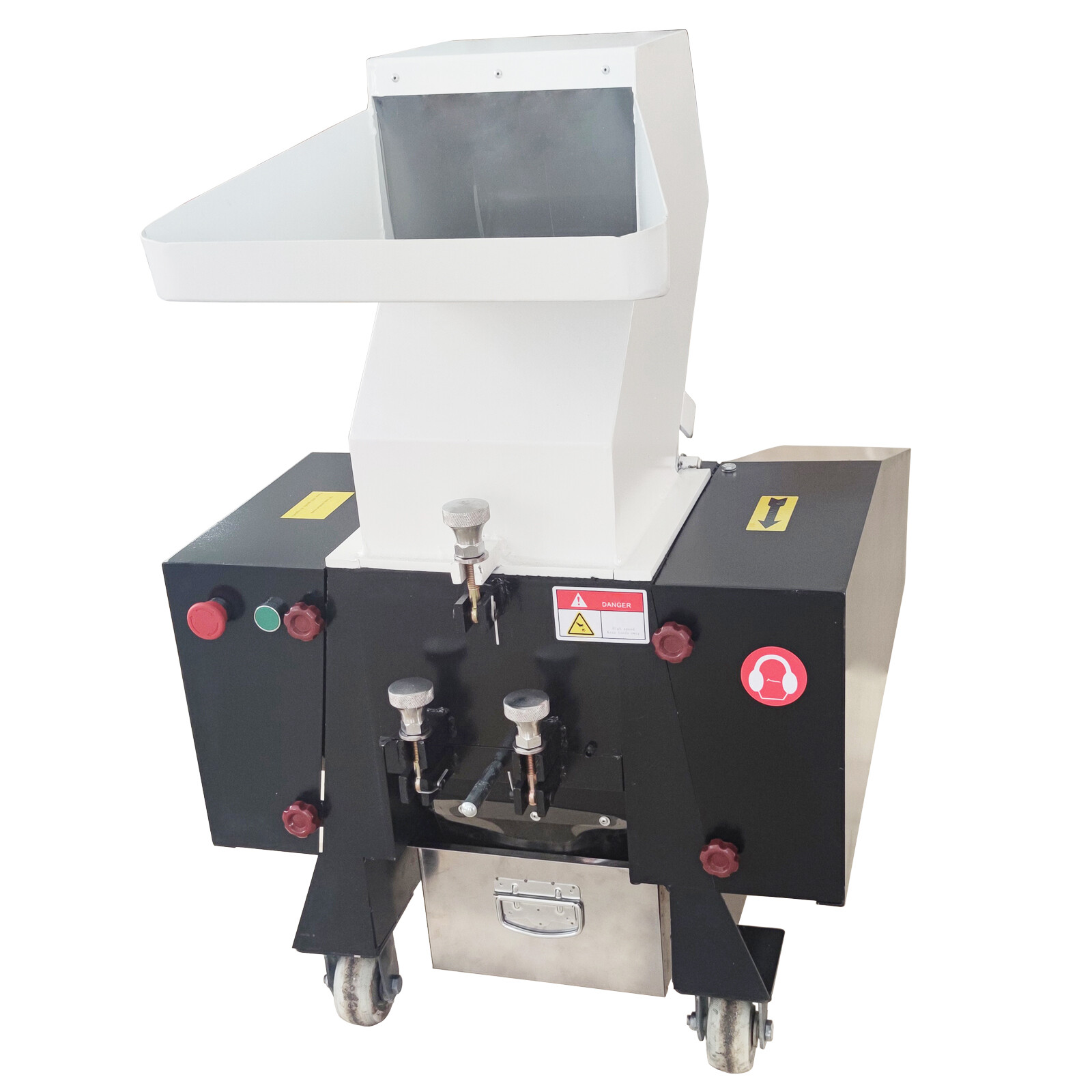 4KW Plastic Shredder Plastic Bottle Crusher Plastic Granulator Grinder ...