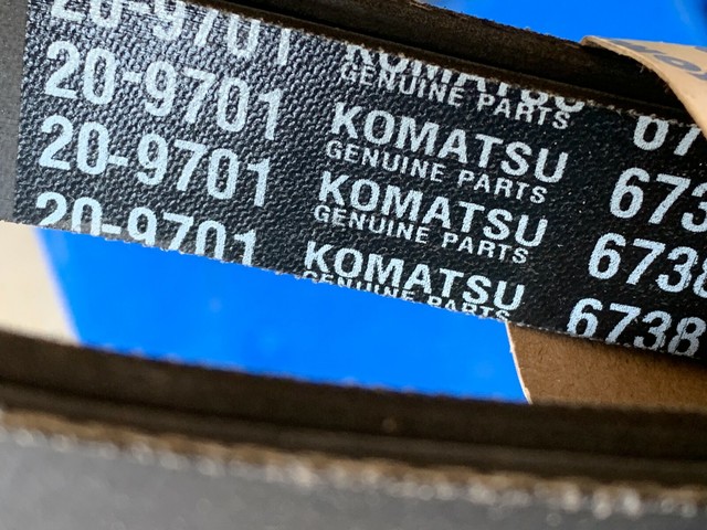 Komatsu 6738-62-4110 Belt V Ribbed - for sale online | eBay