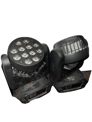 Elation Professional Lighting Q12 Wash Beam LED DMX Moving Light ...