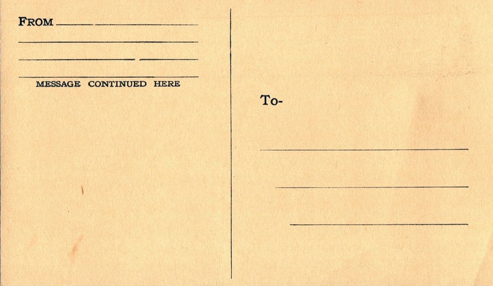 USO Unused Unposted Postcard Postal Card NICE | eBay