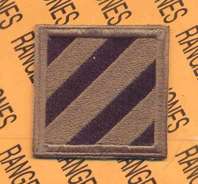 US Army 3rd Infantry Division OD Foreign made c/e SSI shoulder patch | eBay
