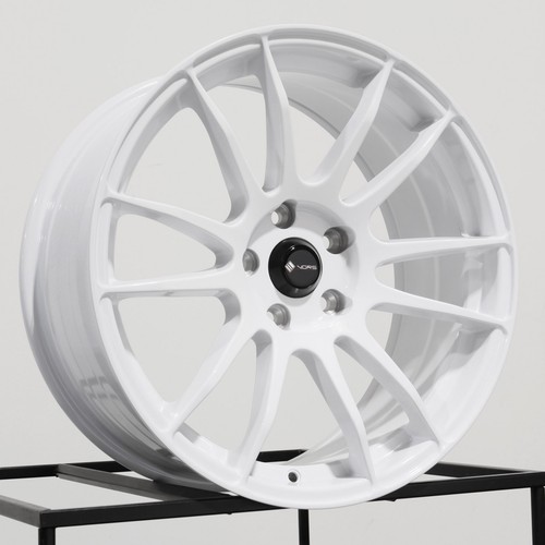19x8.5 White Wheels Vors TR10 5x120 35 (Set of 4) 73.1 | eBay