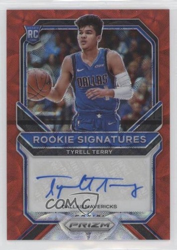 2020-21 Panini Prizm Rookie Signatures Choice Tyrell Terry #RS-TTY Auto ...