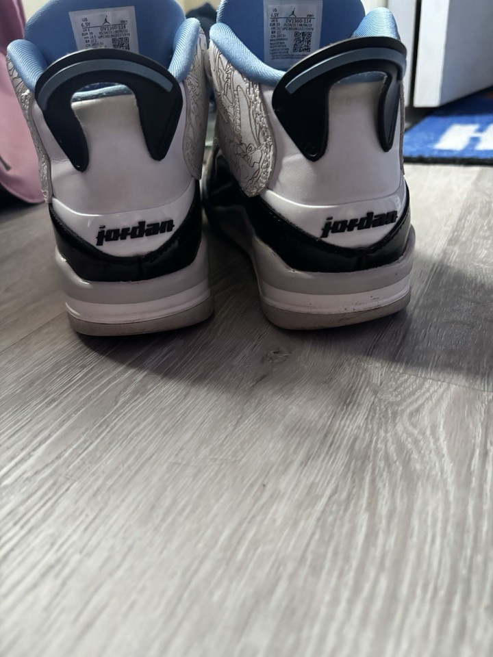 Nike Air Jordan Dub Zero Youth University Blue White DV1360-114 ...