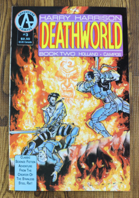 1991 Adventure Comics Harry Harrison Deathworld Book Two #3 FN/FN+ | eBay