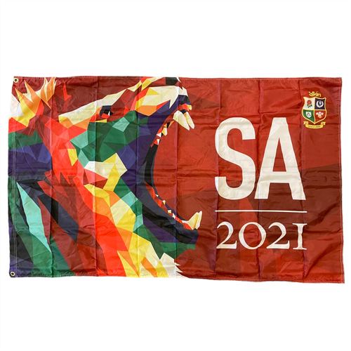 British Lions Rugby Flag Fanatics South Africa Tour Mega Flag - New ...