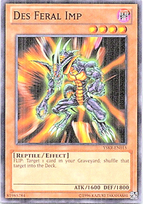 Des Feral Imp YSKR-EN Yu-Gi-Oh! Light Play Unlimited | eBay