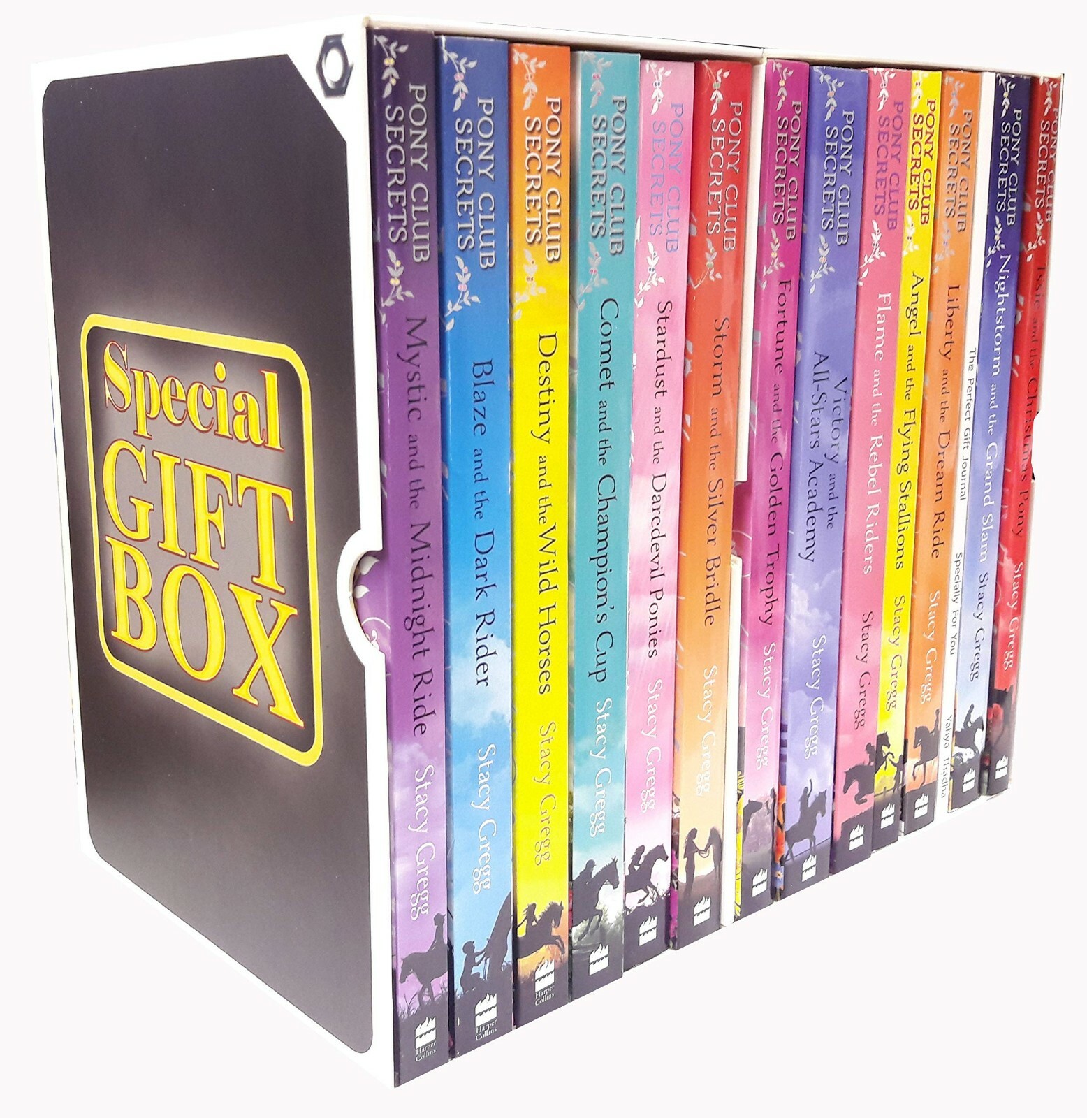 Stacy Gregg Pony Club Secrets 13 Books Collection Set Issie Nightstorm ...