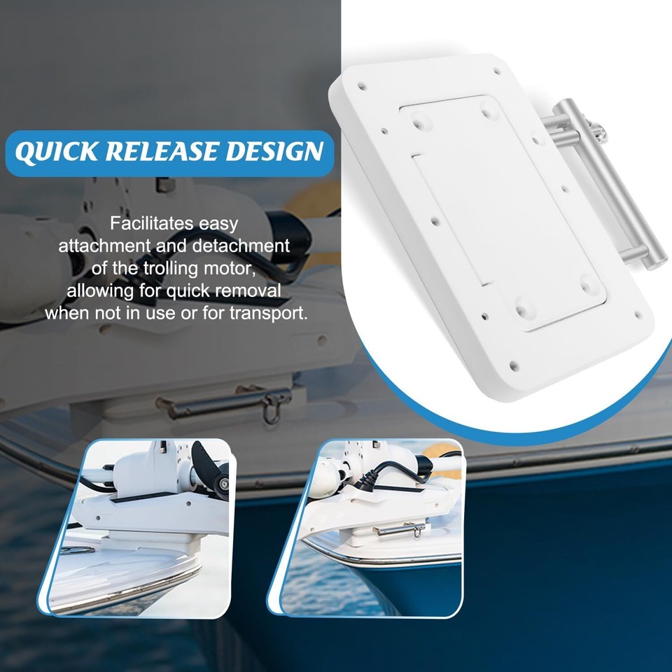 Trolling Motor Quick Release Plate for Garmin Force Kraken 010-12832-61 ...