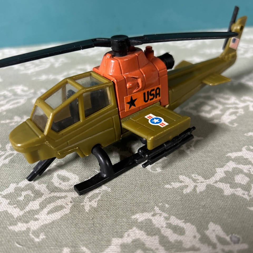 Vintage 1988 REMCO US Military Helicopter Plastic & Die Cast ...