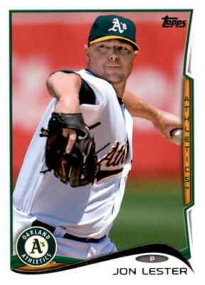 Jon Lester 2014 Topps Update Card #US-142 | eBay
