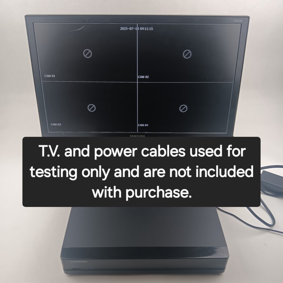 Samsung SDR-3102N Digital Video Recorder 4 CH 12V Surveillance Security ...