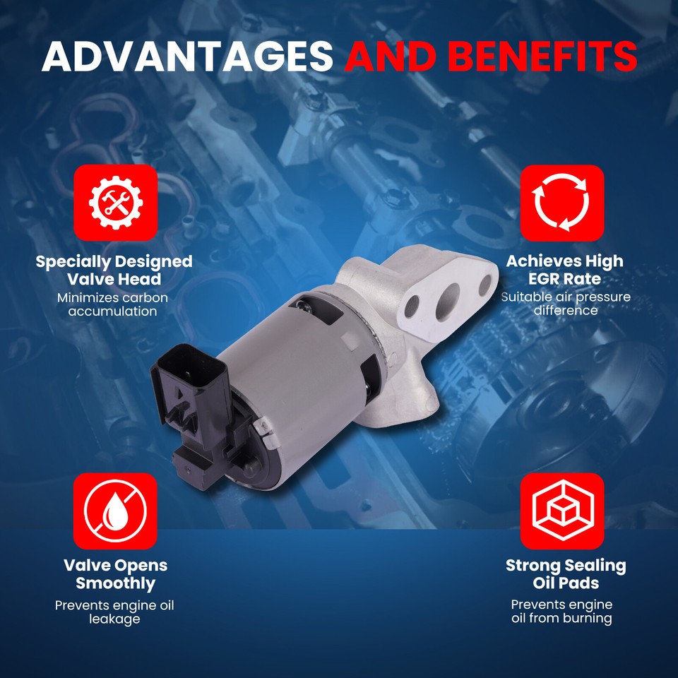 EGR Valve for Chrysler Town Country Dodge Grand Caravan Jeep VW Routan ...