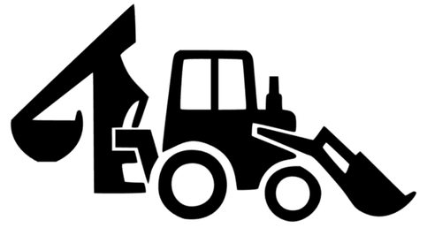 Bagger Design Nr. 25 Aufkleber Sticker KFZ Auto | eBay.de