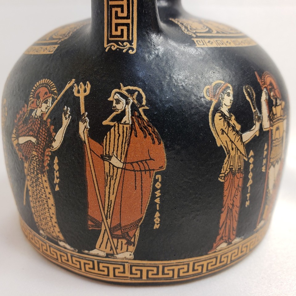 Aphrodite Demeter Athena Hera Zeus Ancient Greek Art Rare Pottery Vase ...