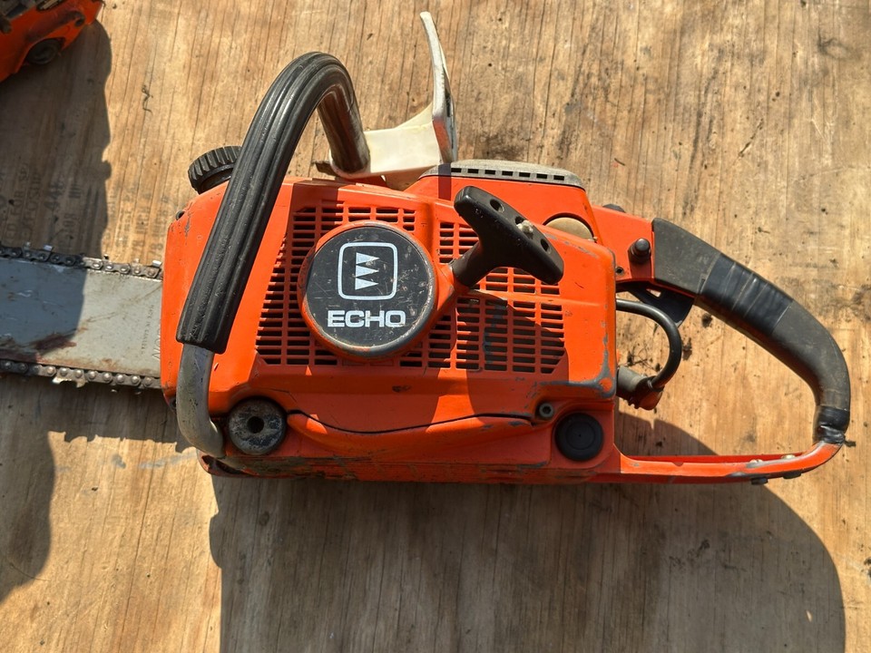 2x Vintage Echo Kioritz Chainsaw 500VL 500EVL 500 EVL 16" Bar *AS-IS ...