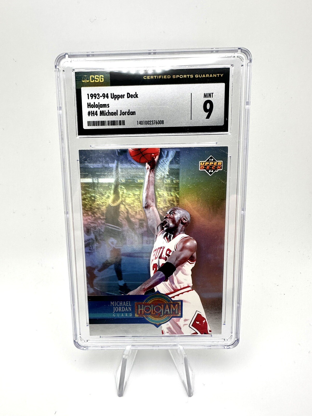 1993-94 Upper Deck - Box Set Holojam Promo Card; Upper Deck Logo on ...