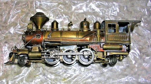 United Scale Models HO BRASS RR Baldwin 2-6-2 Prairie Steam Locomotive ...