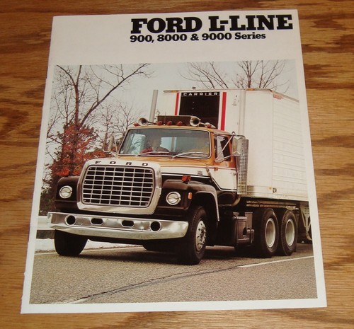 Original 1979 Ford L-Line Truck 900 8000 9000 Series Sales Brochure 79 ...