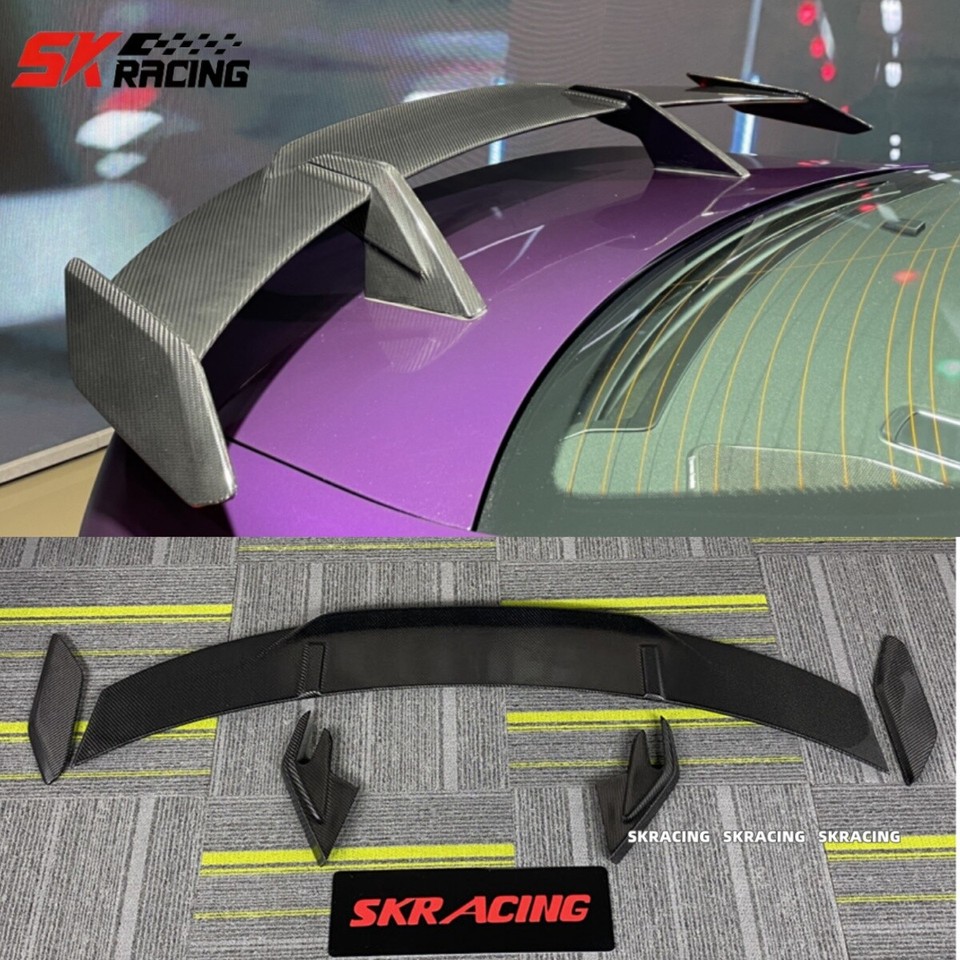 Real Carbon Fiber Rear Trunk Spoiler Wing For Lexus RC300 RC350 F-Sport ...