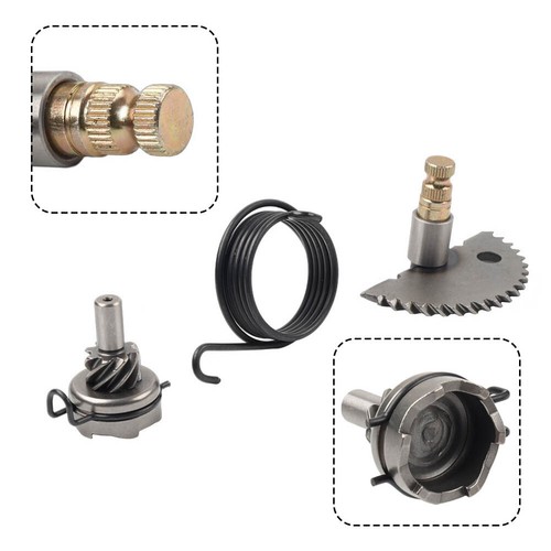 Kick Start Kit Complete Gear Shaft Spring Pinion Fit GY6 50CC 139QMB ...