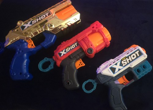 Zuru Play Toy Dart Gun Gold And Xshot Lot | eBay