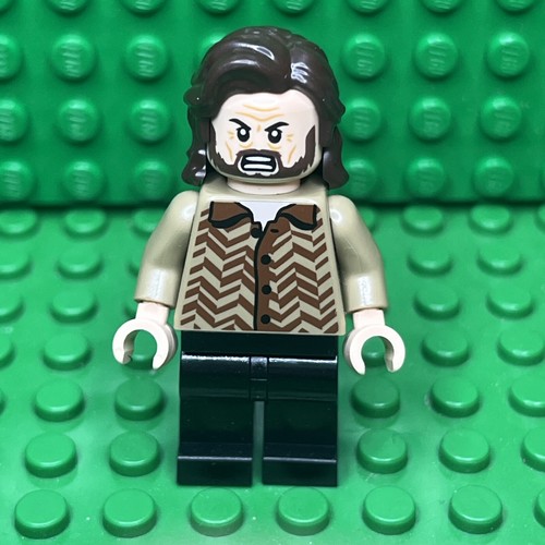 LEGO Harry Potter Minifigure Sirius Black - Dark Brown Hair, Dark Tan ...