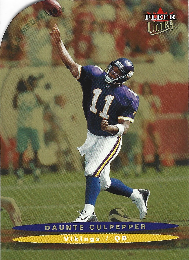 2003 Fleer Ultra🏈Daunte Culpepper🏈Card #84 🔥Gold Medallion🔥 | eBay