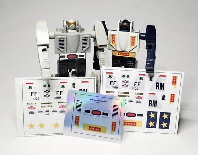 Machine Robo GoBots MR-25 Eagle Robo/ Leader 1 Reproduction STICKERS | eBay