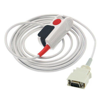 14Pin SpO2 Sensor Probe Cable 10ft For Drager Vista120 Monitor Draeger ...
