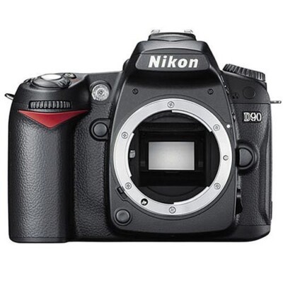 (Open Box) Nikon D90 12.3 MP F-Mount Digital SLR - Black (Body Only ...