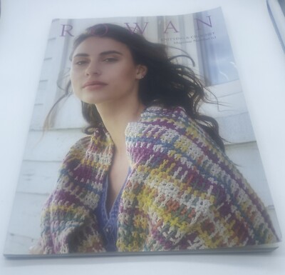 Rowan Knitting & Crochet Number 63 2017 39 Designs Rowan Magazine New ...
