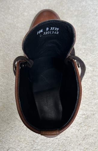 Allen Edmonds Landon Cap Toe Boots 10.5D Walnut Brown Leather | eBay