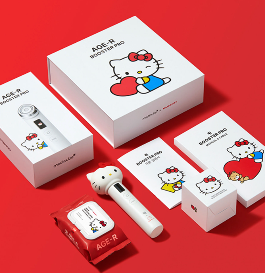 Medicube Age-R Booster Pro Hello Kitty Edition / Medicube Hello Kitty ...