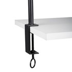 Black Metal Over Table Tabletop Rod Hanging Lever Stand Display Pole ...