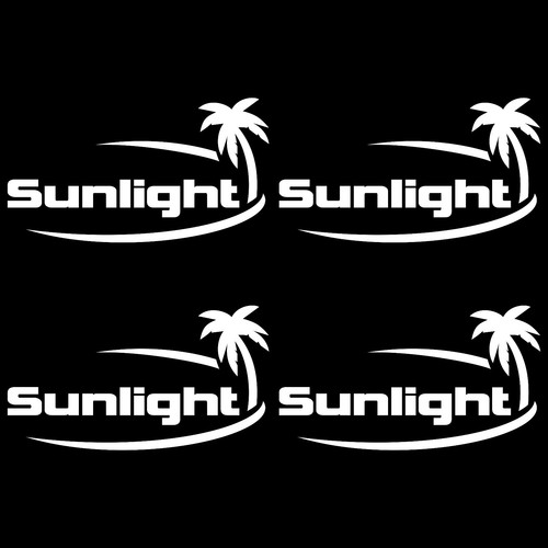 Sunlight aufkleber sticker wohnmobil camper wohnwagen caravan 4 Stücke ...