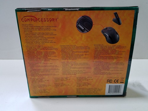 New Factory Sealed Compucessory Wireless Optical Mouse | eBay