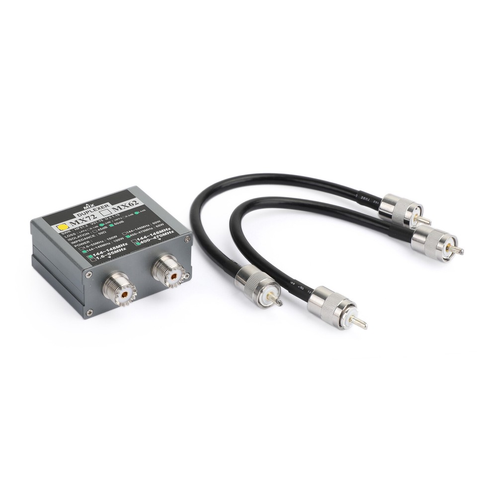 MX72 HAM Antenna Combiner VHF/UHF Multi-Frequency Transit Station ...