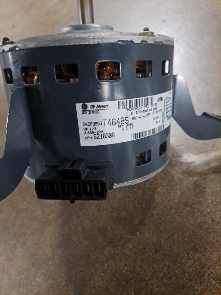 5KCP39GGT464BS Nordyne GE Blower Motor 621830A 1/3 HP 208-230V 1000rpm ...