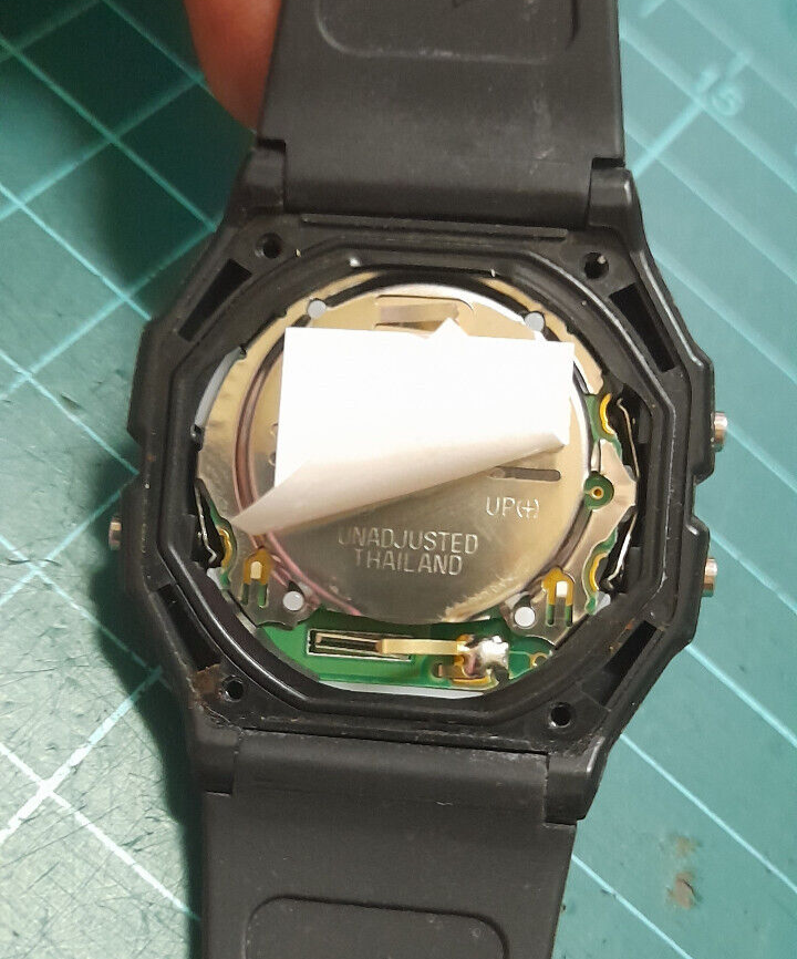 Original Vintage (1983) Casio F-91W (Thailand) Module 593 *NO China ...