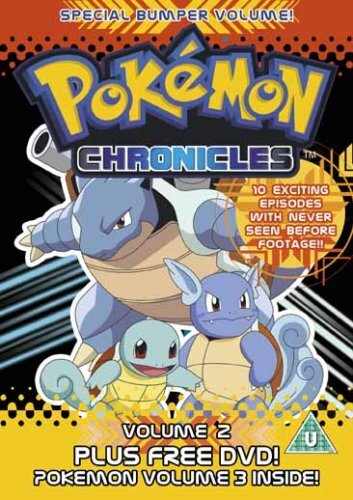 Pokémon Chronicles: Volumes 2 and 3 DVD (2007) cert U FREE Shipping ...