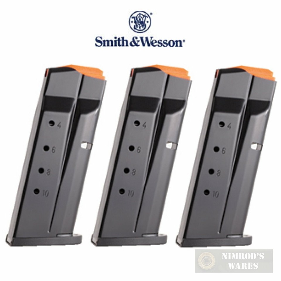 S&W M&P Shield PLUS 9mm 10-Round MAGAZINE 3-PACK 3014410 FAST SHIP | eBay