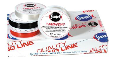 Sunset Amnesia Memory Free Sea Fishing Monofilament Fishing Line | eBay UK